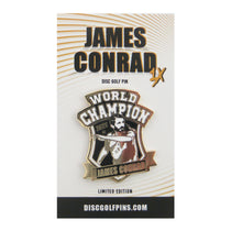 Disc Golf Pins James Conrad Series 2021 World Champion Enamel Disc Gol ...