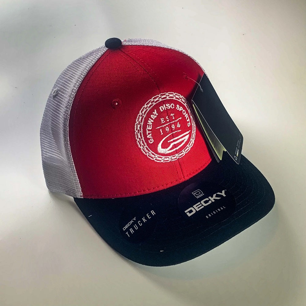 Gateway Disc Sports Circle of Chains Logo Snapback Mesh Disc Golf Hat ...