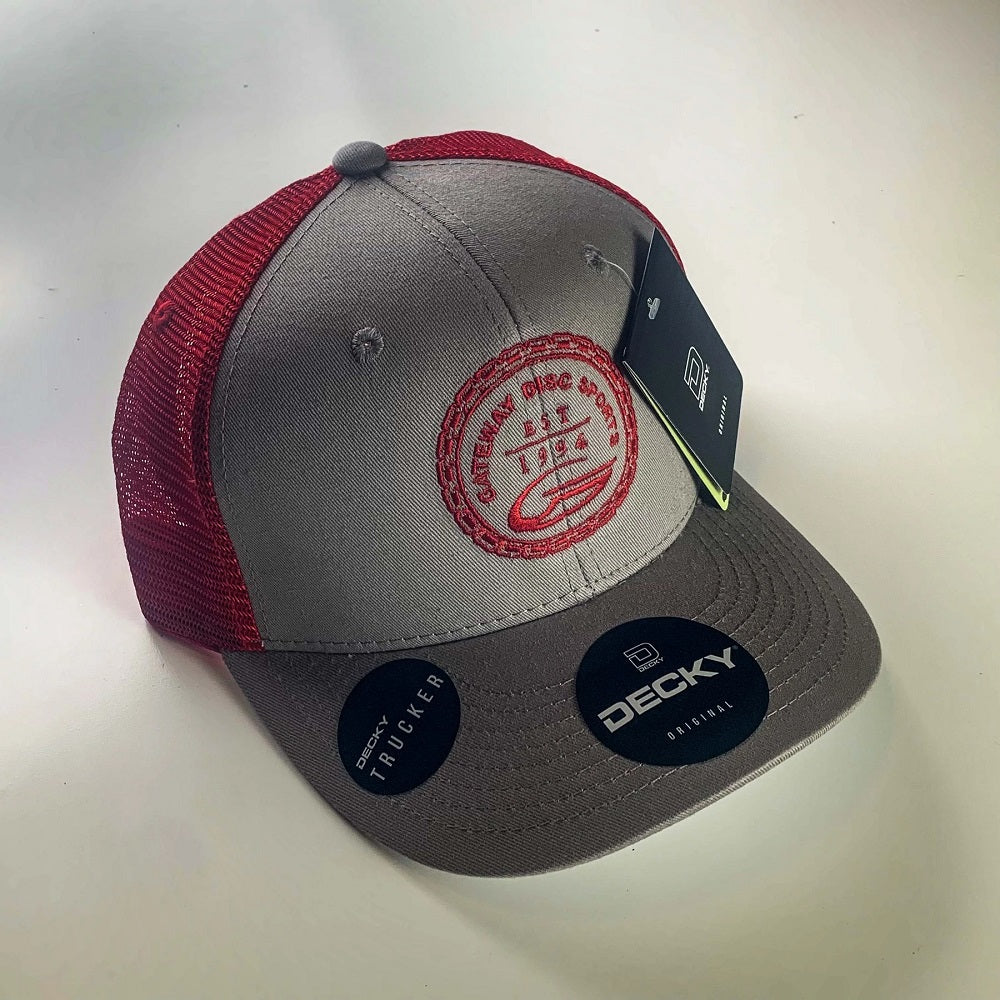 Gateway Disc Sports Circle of Chains Logo Snapback Mesh Disc Golf Hat ...